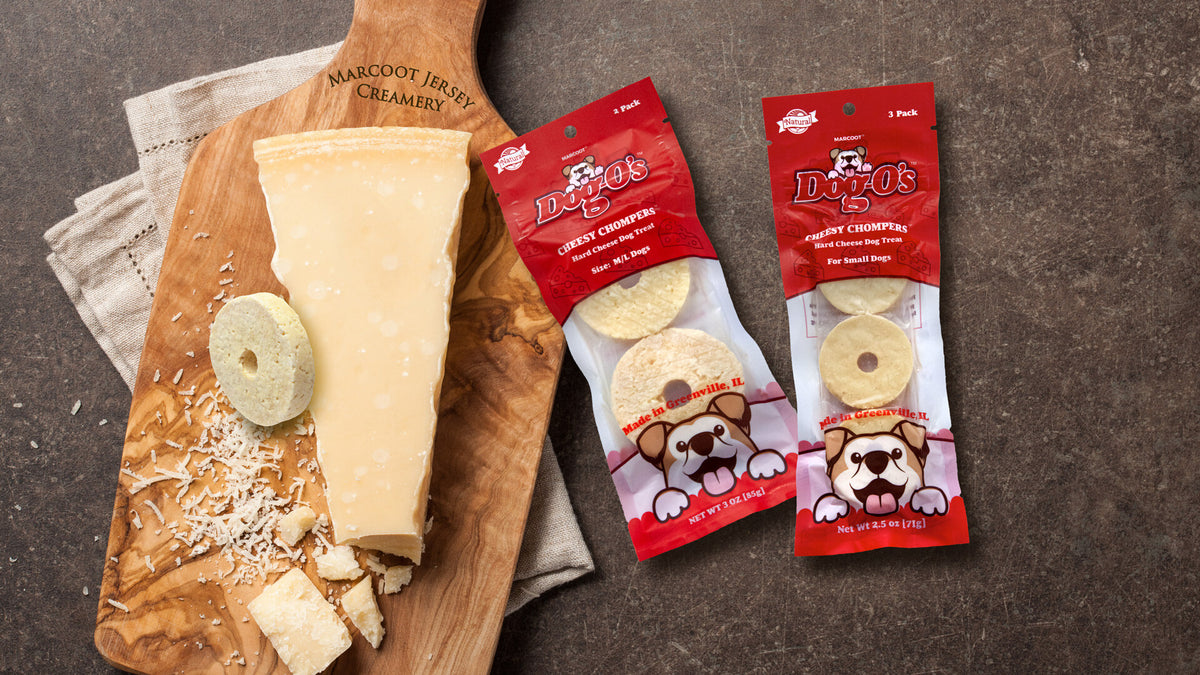 Cheese Treats for Dogs | Made in the USA | Dog-O's Cheesy Chompers